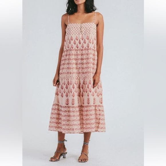 Cleobella | Dresses | Cleobella Womens Daisy Midi Dress Gradient Floral ...